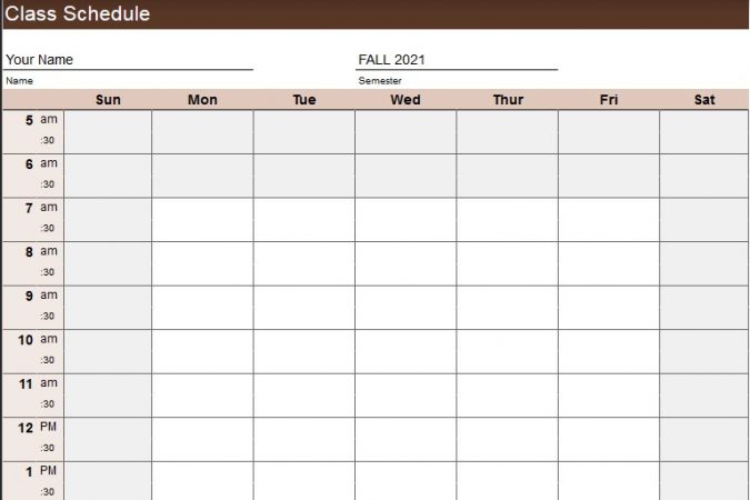 Plantillas para organizar tus clases - Noticias Empresariales